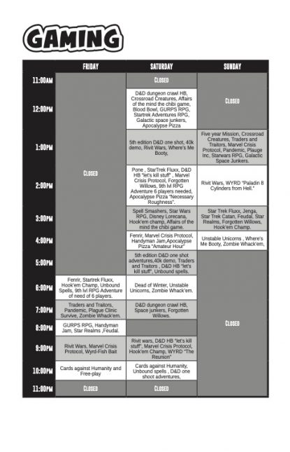 Pensacon - February 20-22, 2026